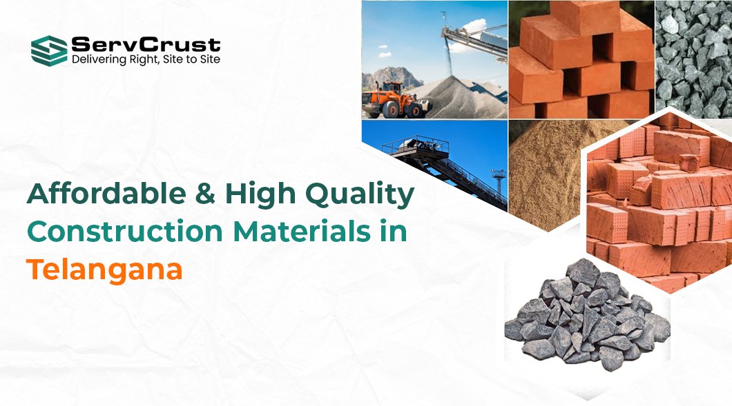 Affordable and High Quality Construction Materials in Telangana