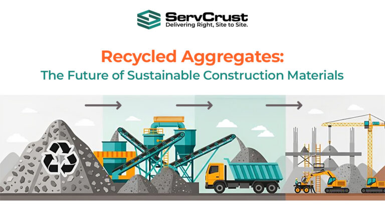 Recycled Aggregates: Future of Sustainable Construction Materials